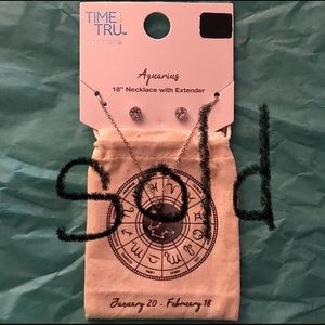 Time and Tru | Jewelry | Nwt Astrology Necklace And Earrings | Poshmark